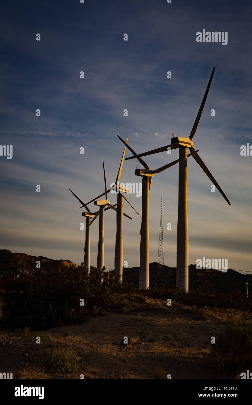 A group of wind turbines Stock Photo - Alamy