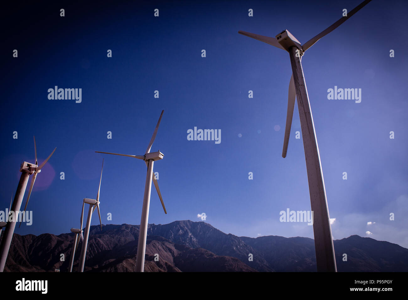 A group of wind turbines Stock Photo - Alamy