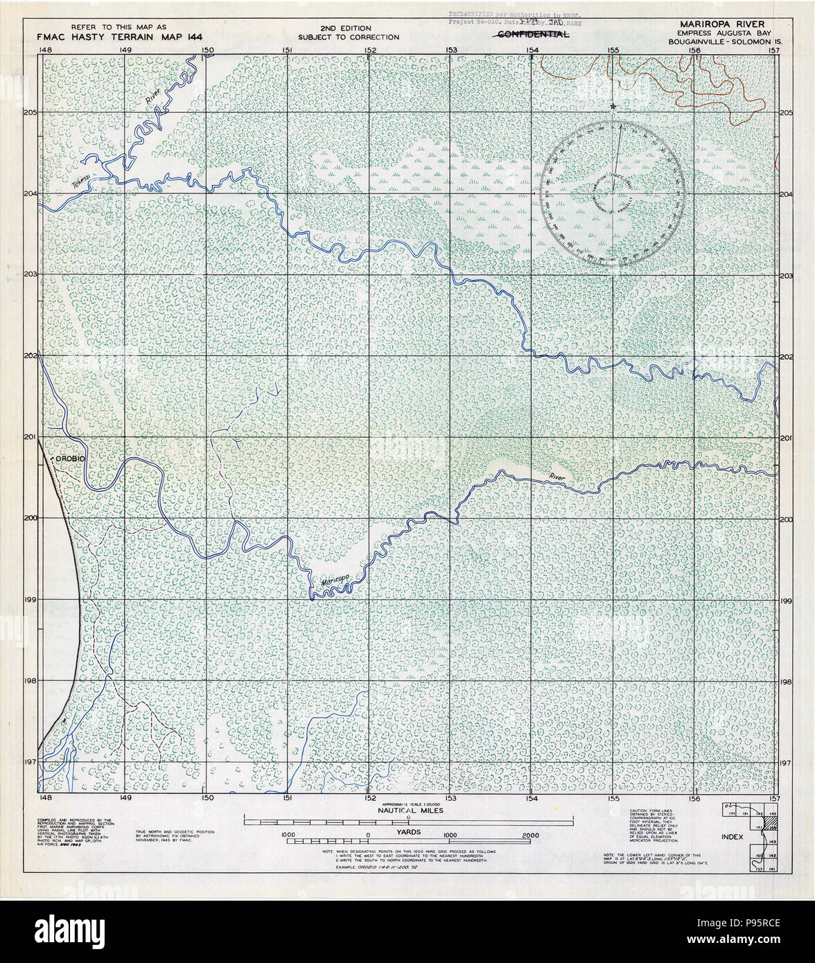 Map of bougainville hi-res stock photography and images - Alamy