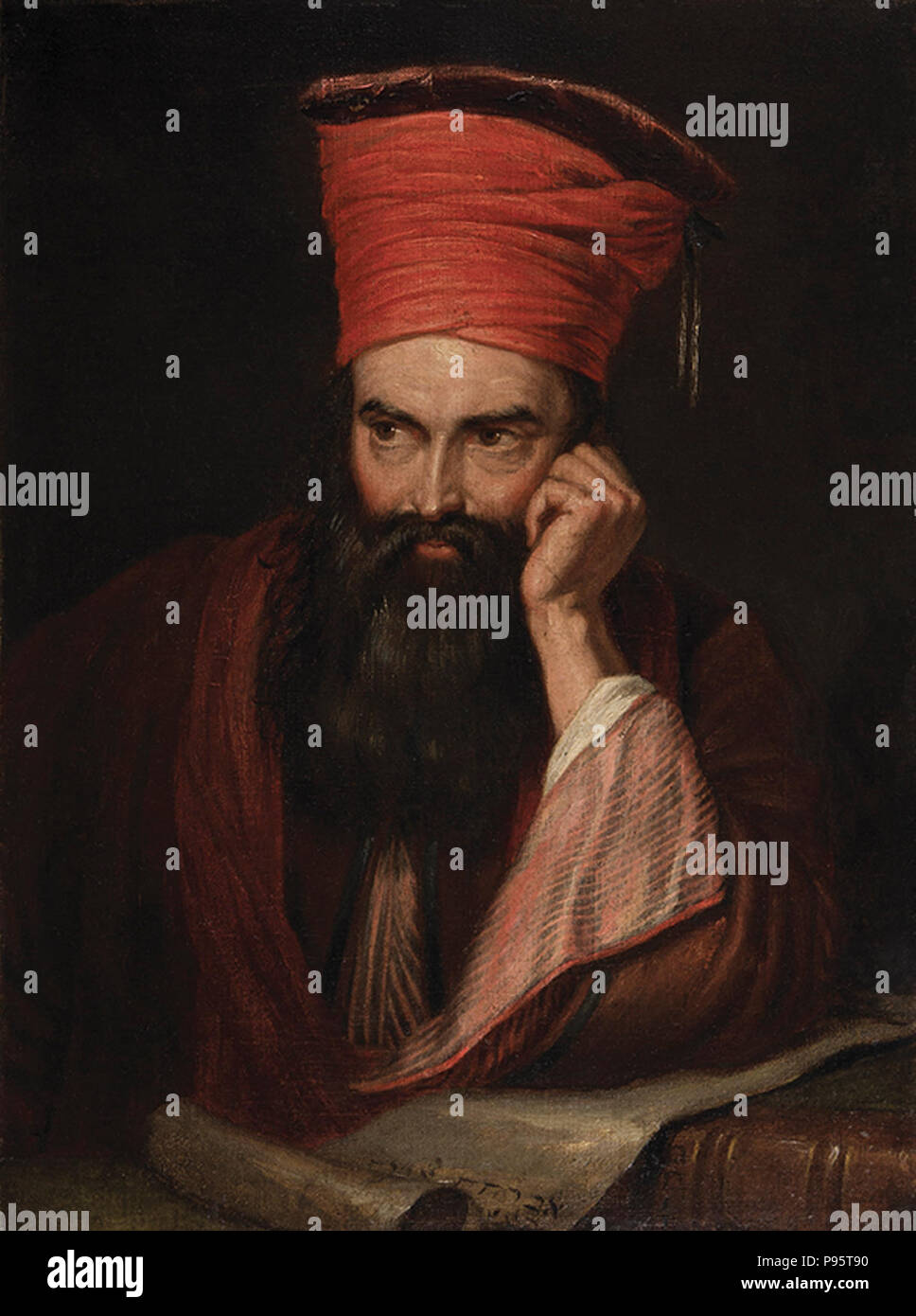 A Hebrew Scholar - Anon Stock Photo - Alamy