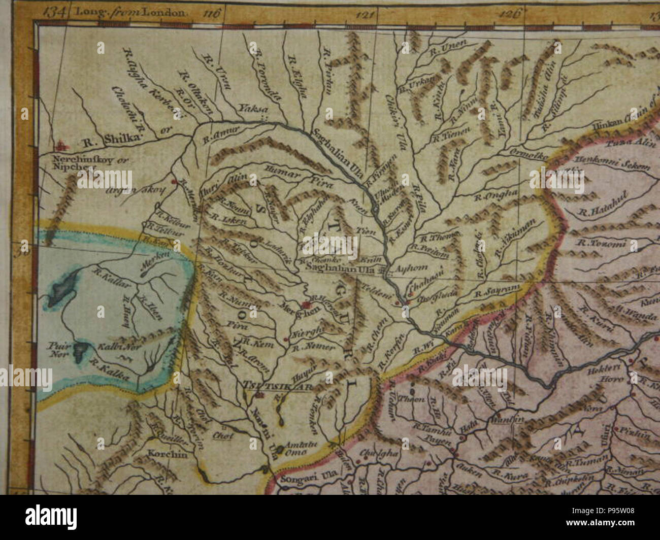 North west london map hi-res stock photography and images - Alamy