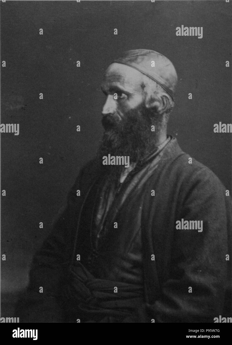 A Jew (Ermakov) BW Stock Photo - Alamy