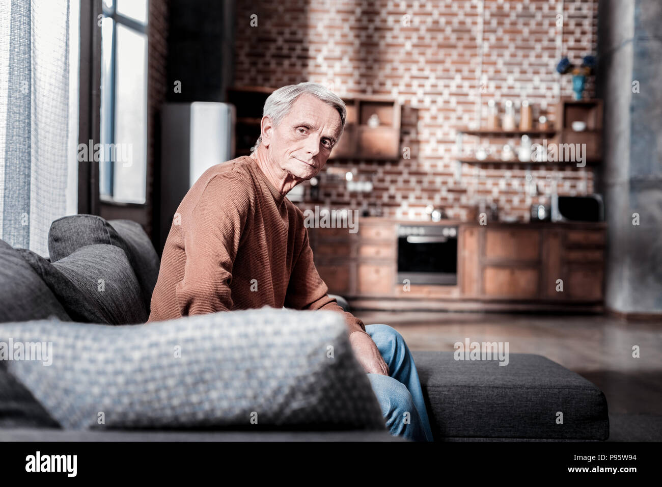 Pensioner domestic hi-res stock photography and images - Alamy