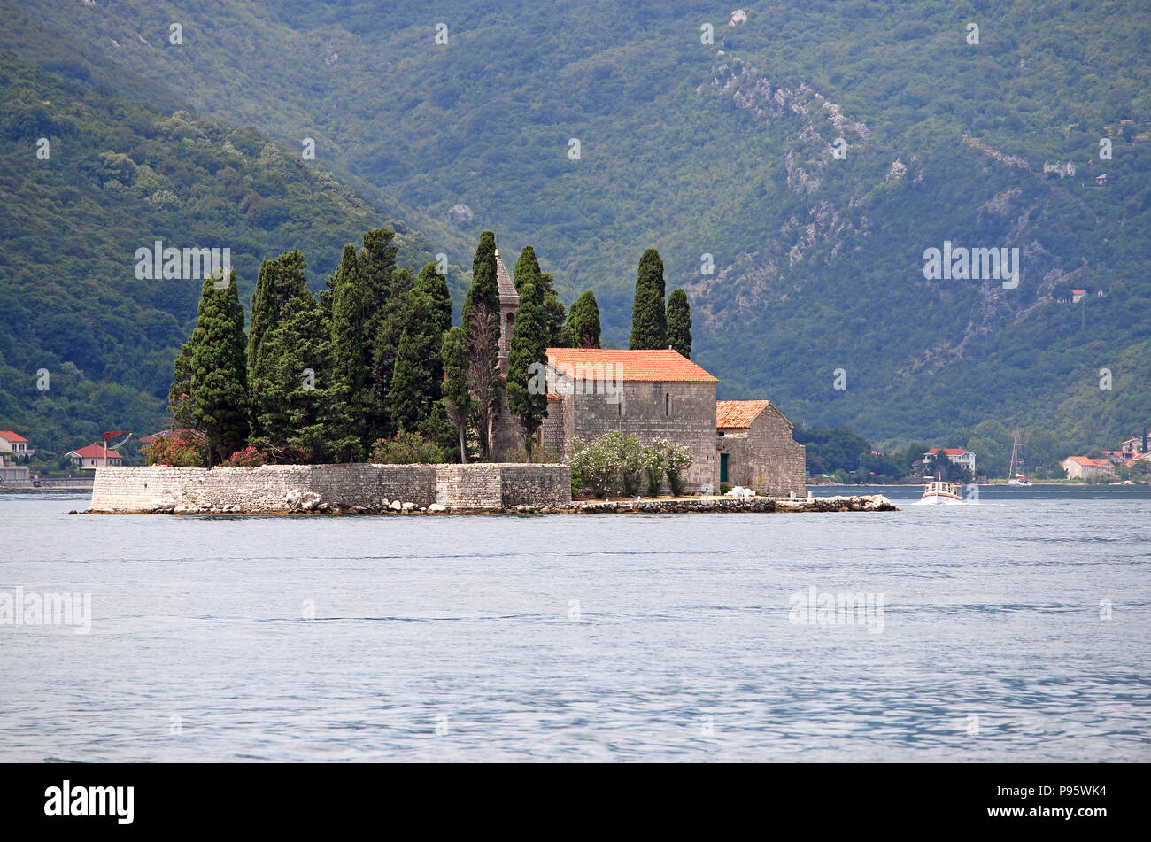 Bay of kotor monastery hi-res stock photography and images - Alamy