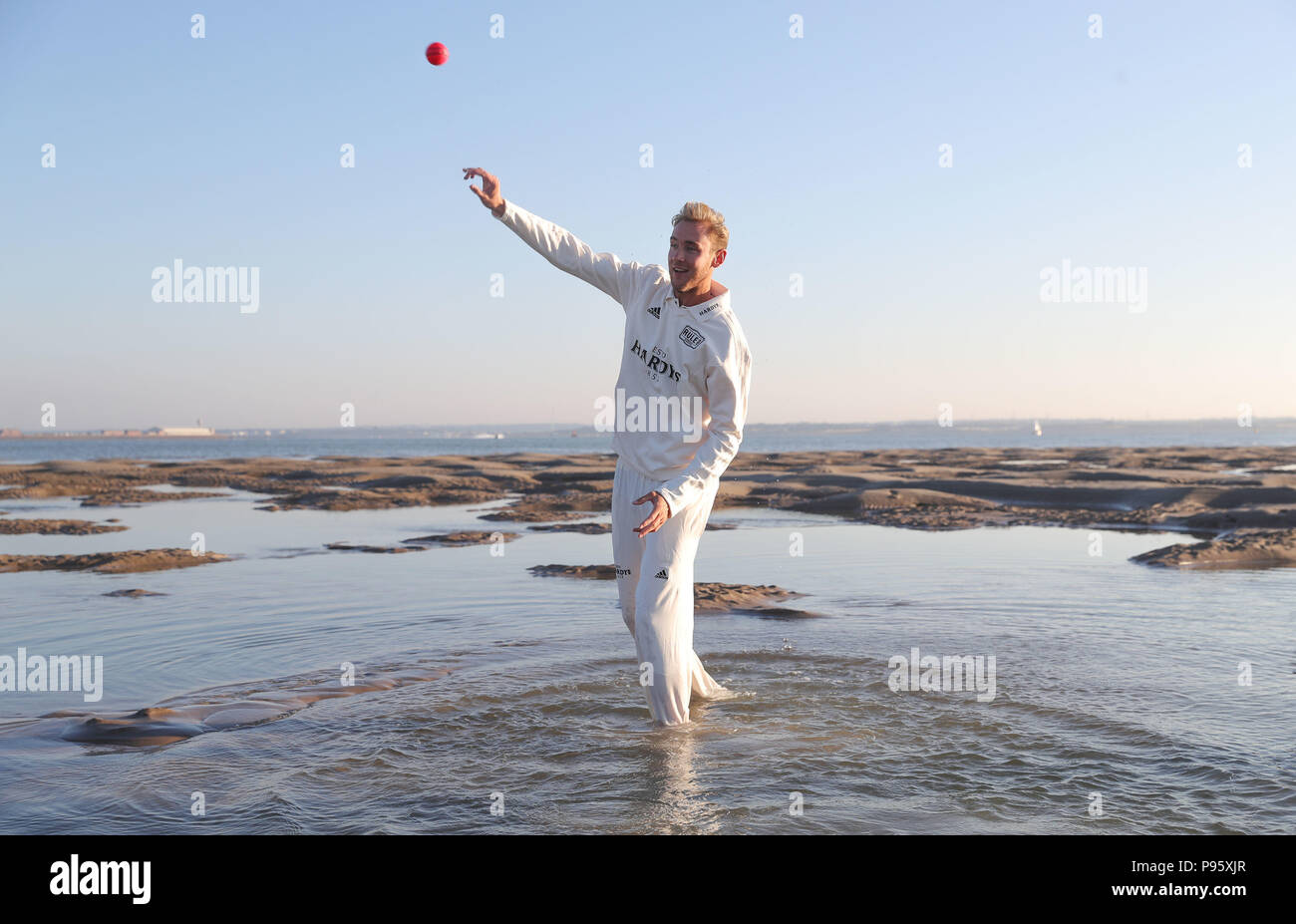 Annual bramble bank cricket match against island sailing club hi-res ...