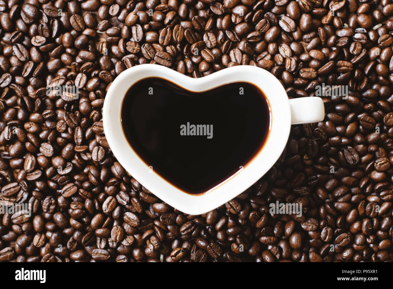 Caffeine heart hi-res stock photography and images - Alamy