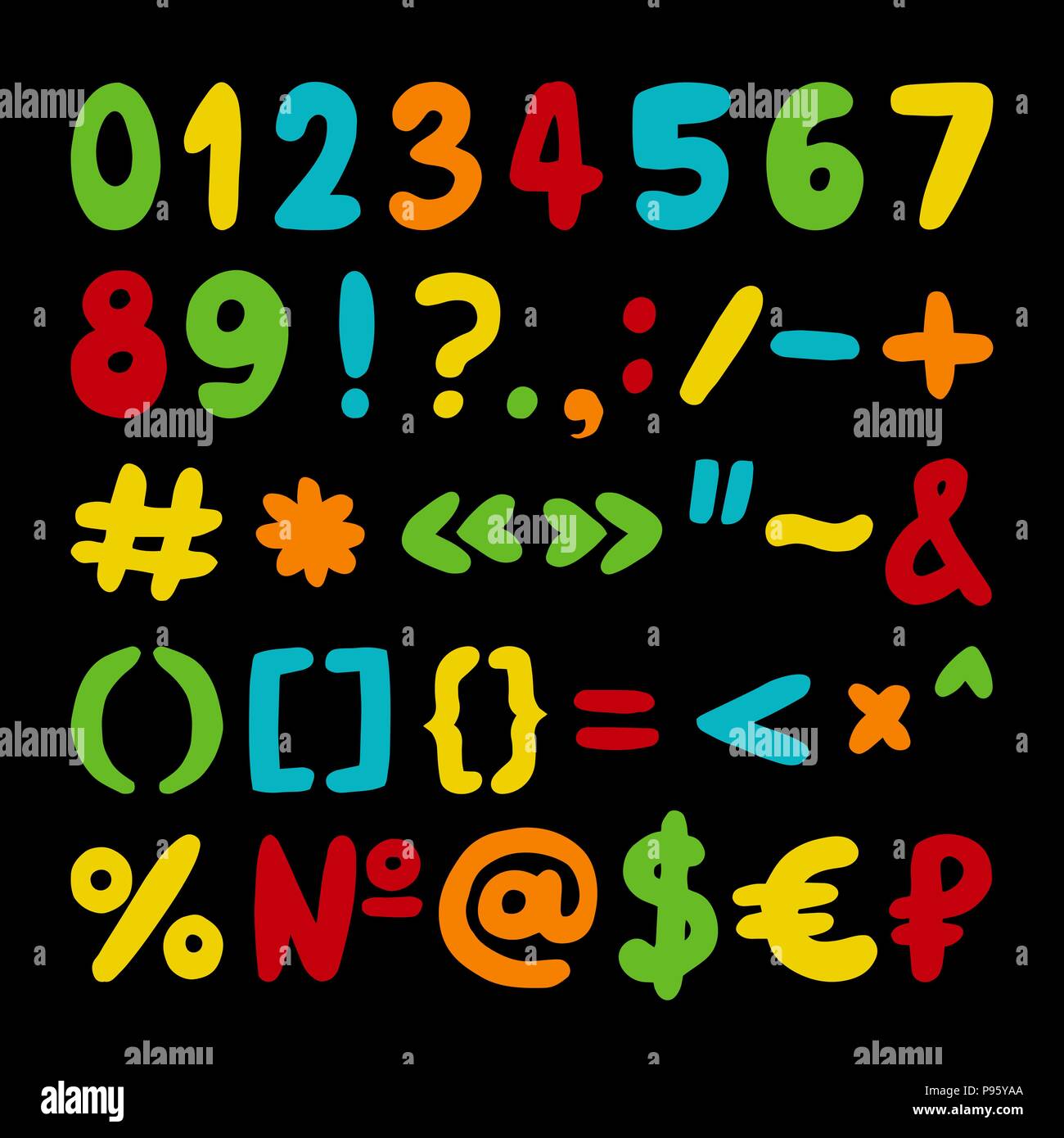 Abstract Numbers Symbols High Resolution Stock Photography and Images ...