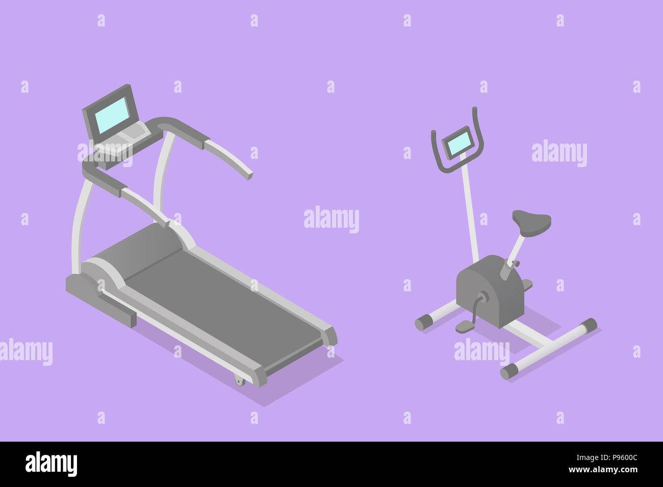 Low poly isometric training apparatuses Stock Vector Image & Art - Alamy