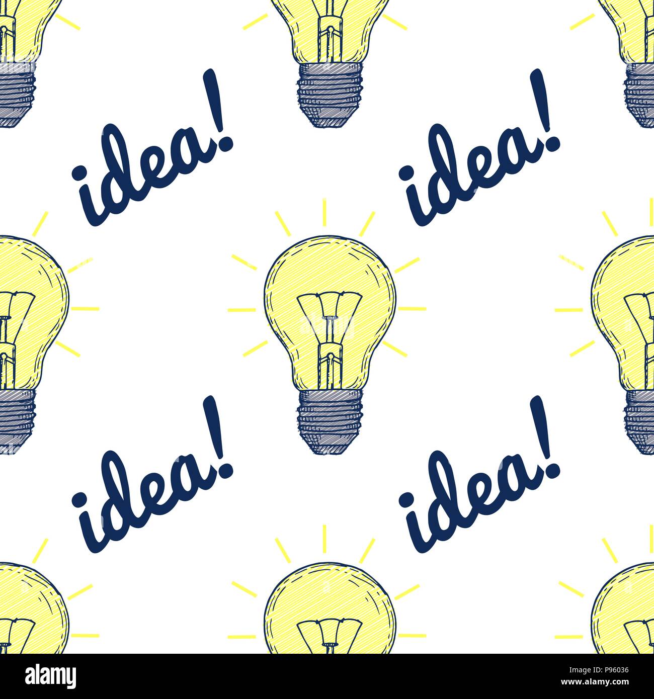 Light bulbs seamless texture hi-res stock photography and images - Alamy