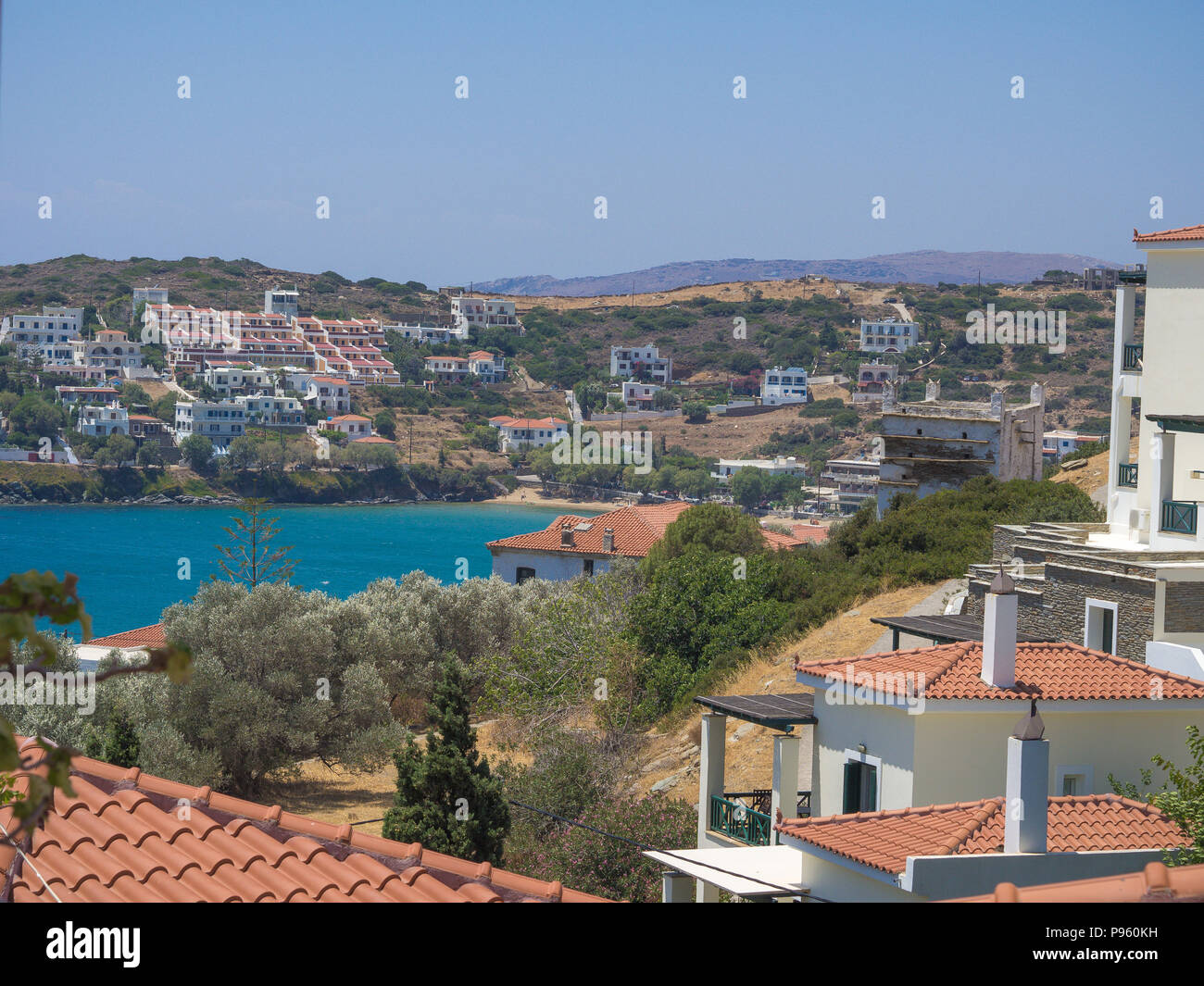 Andros greek greece hi-res stock photography and images - Alamy