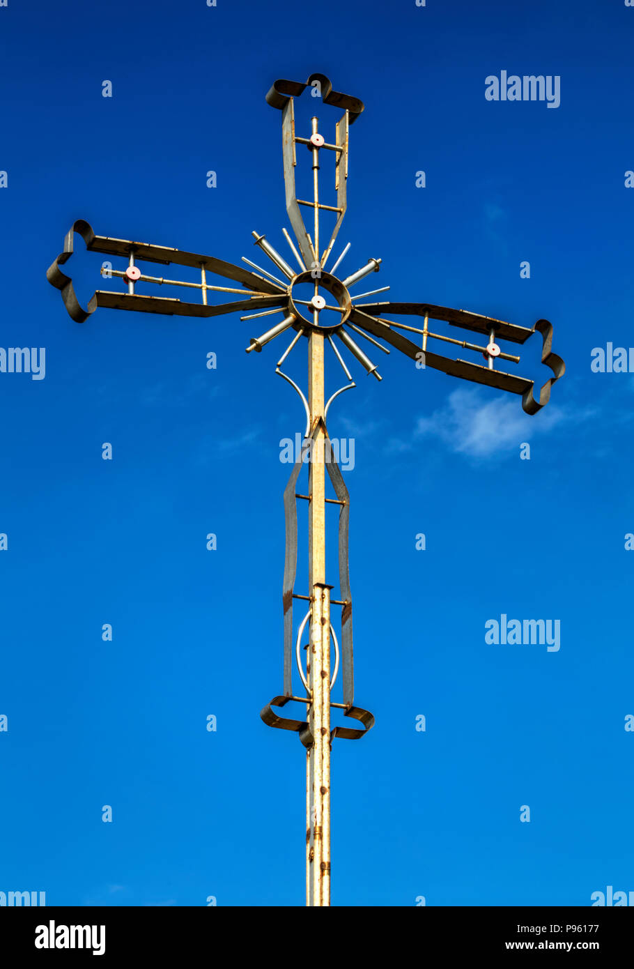 Beautiful metal cross hi-res stock photography and images - Alamy