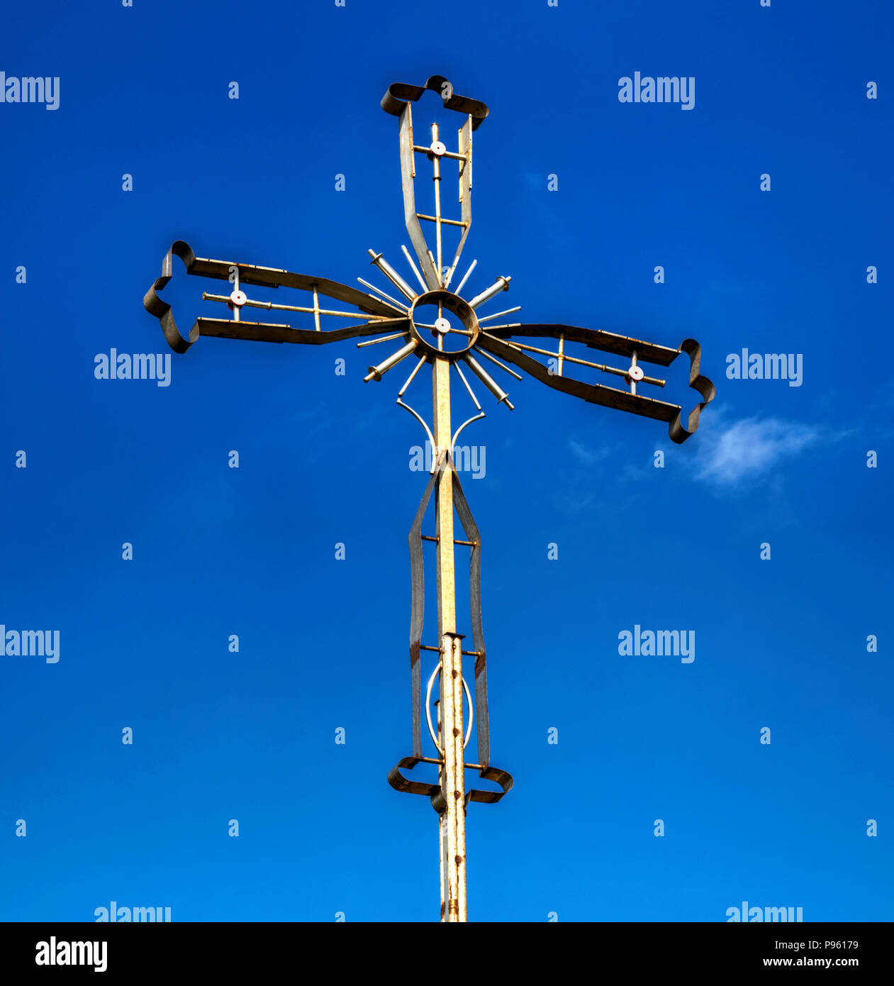 Beautiful metal cross hi-res stock photography and images - Alamy