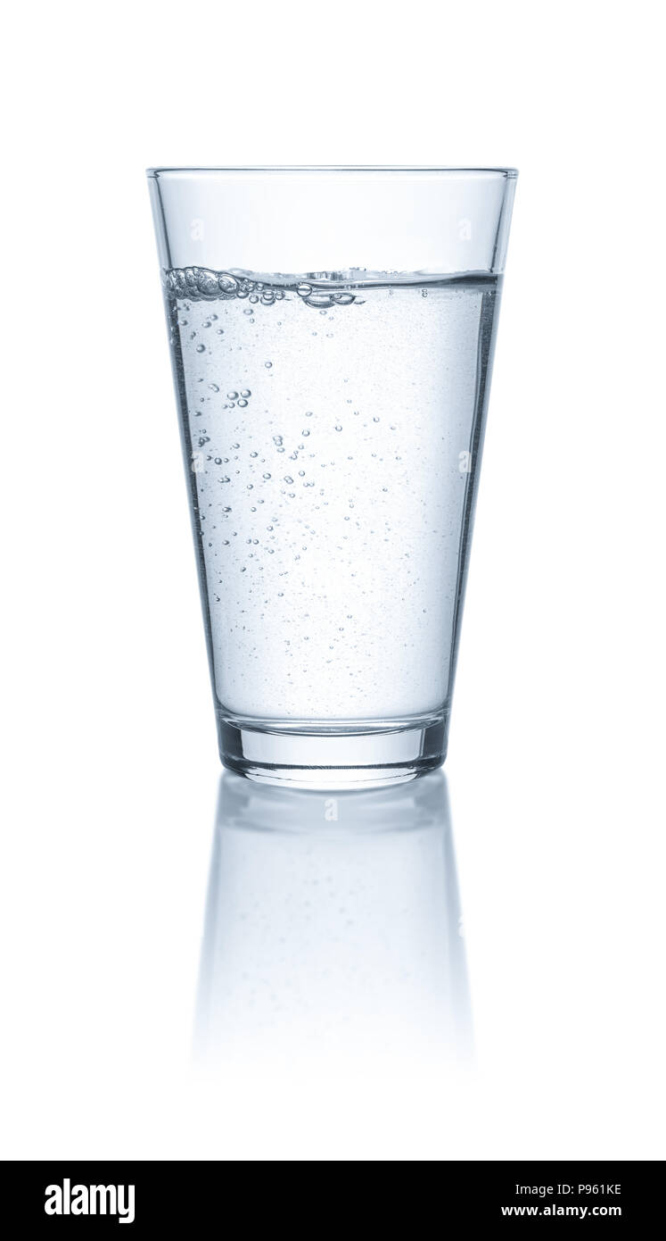 Glass with cold water Stock Photo - Alamy