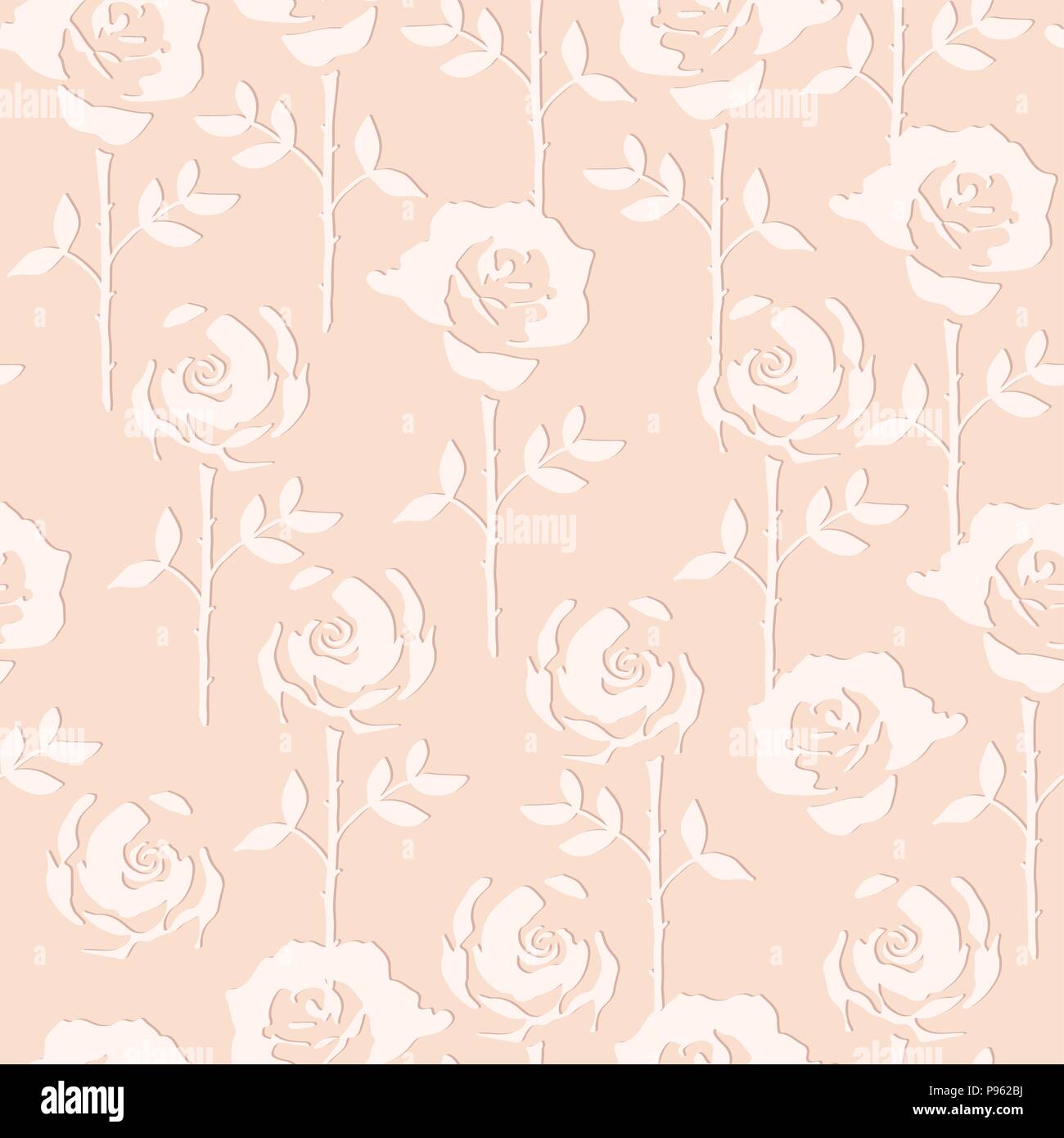 Embossed flower Stock Vector Images - Alamy