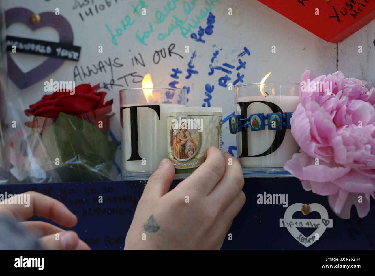 Grenfell badge hi-res stock photography and images - Alamy