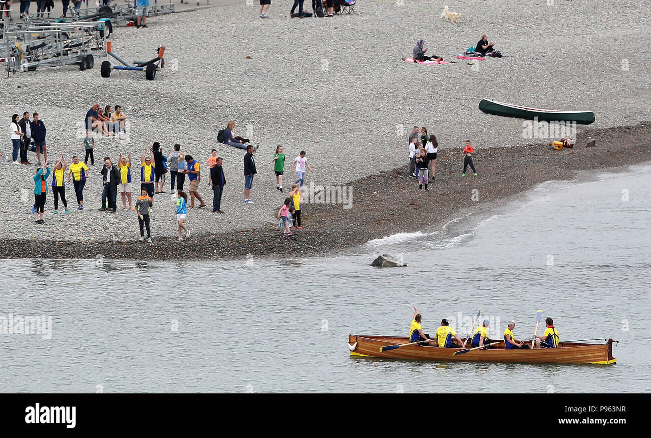 The Bray Rowing club regatta takes place in Bray, Co. Wicklow Stock ...