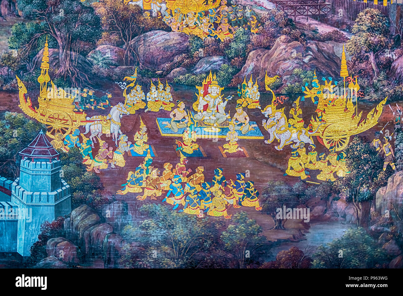 Ramayan paintings hi-res stock photography and images - Alamy