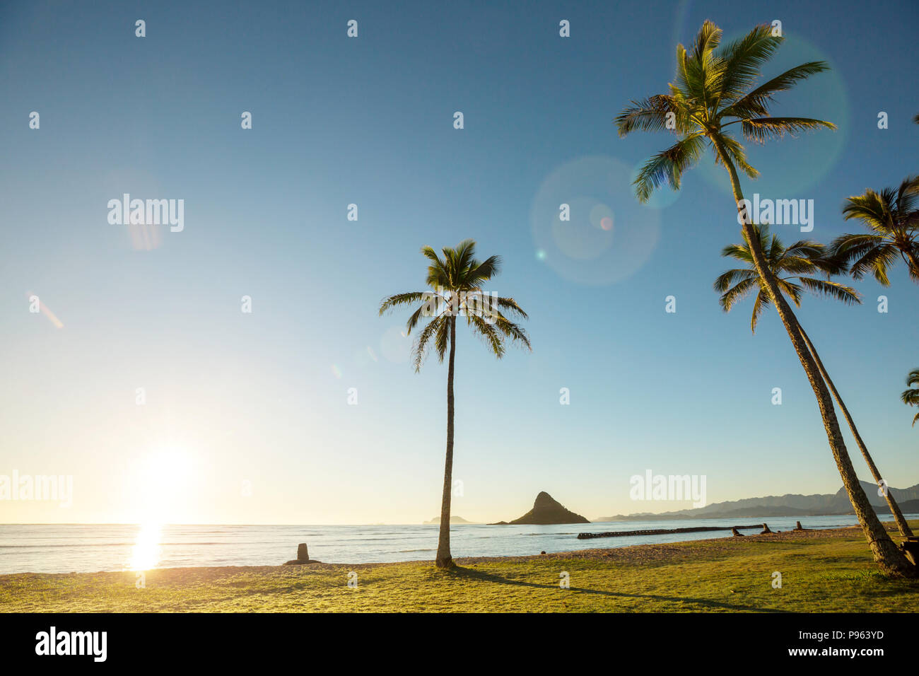 Beautiful landscapes in Oahu island, Hawaii Stock Photo - Alamy