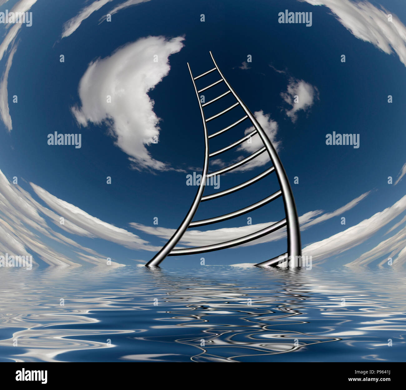 Top rungs of ladder hi-res stock photography and images - Alamy