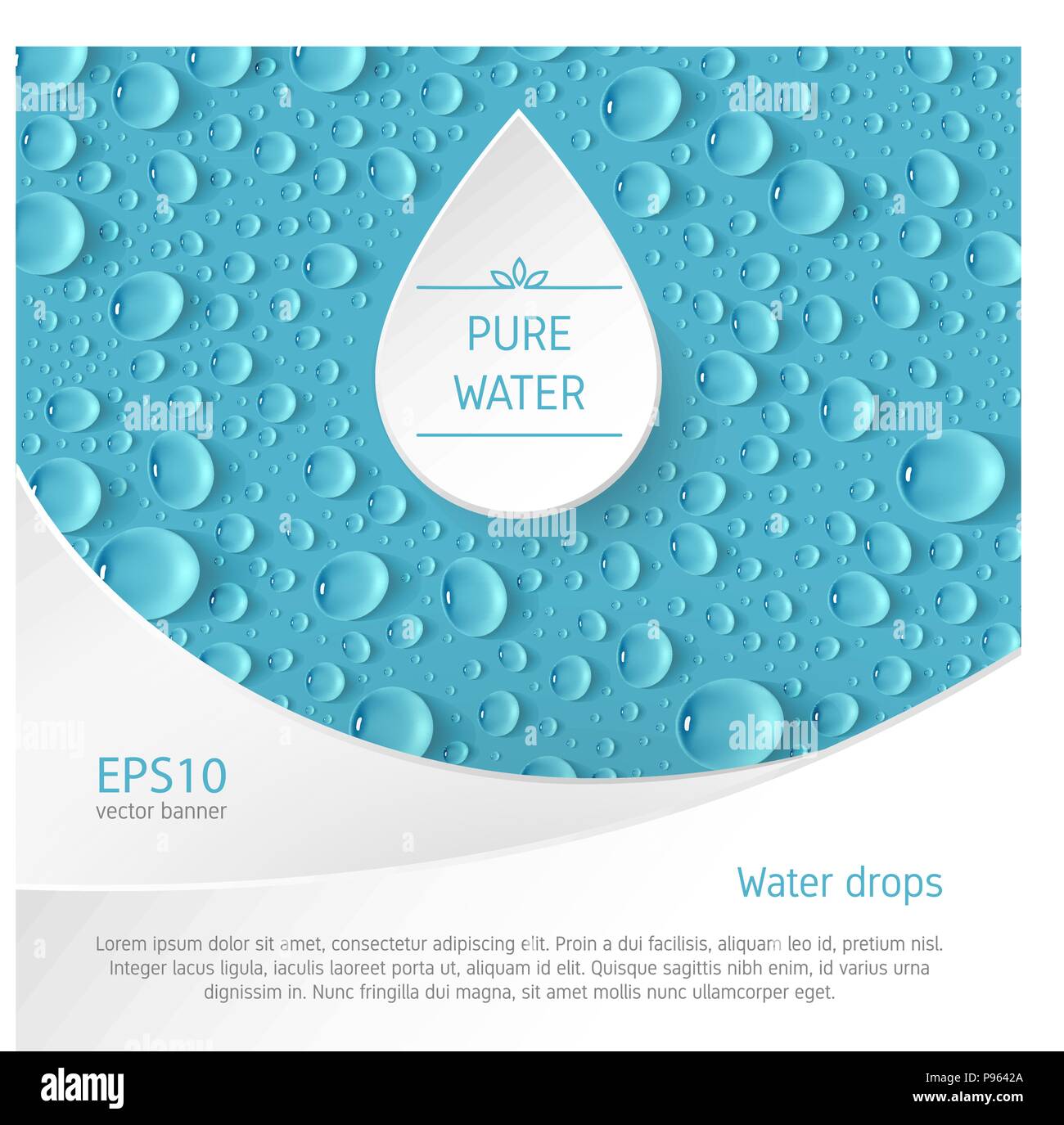 Water banner hi-res stock photography and images - Alamy