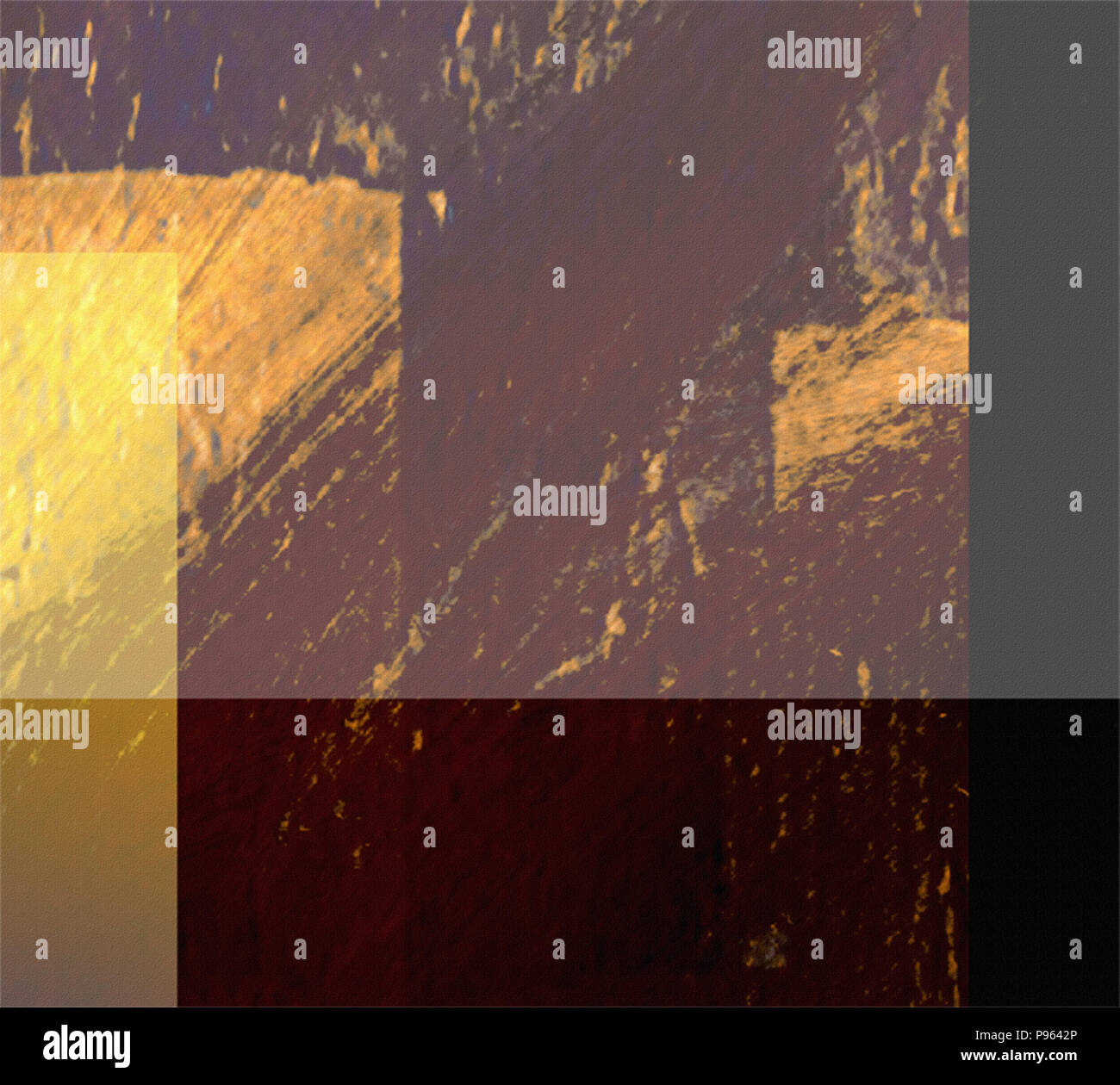 Geometric Abstract Composition. Muted Colors Stock Photo - Alamy