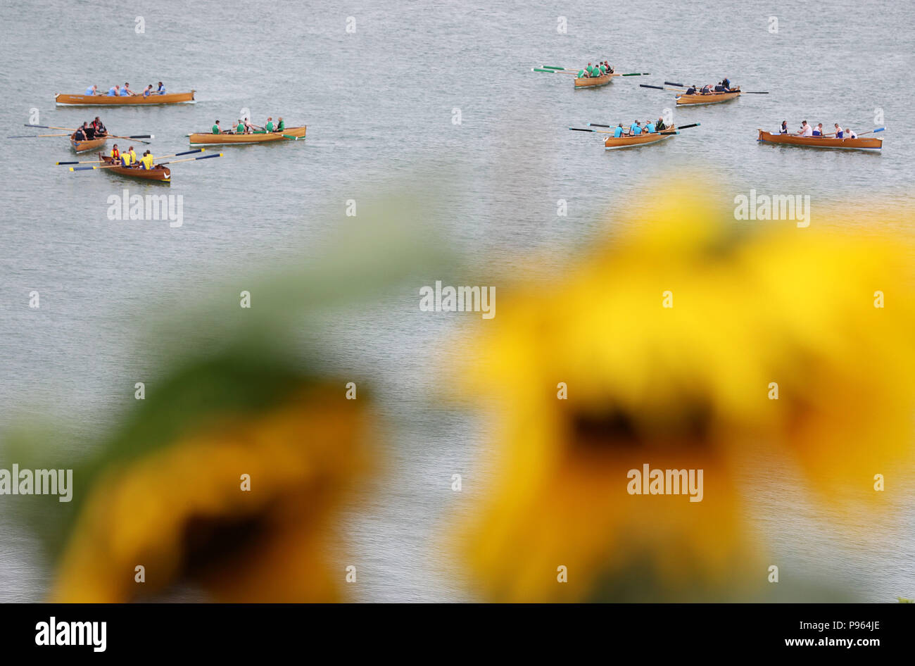 The Bray Rowing club regatta takes place in Bray, Co. Wicklow Stock ...