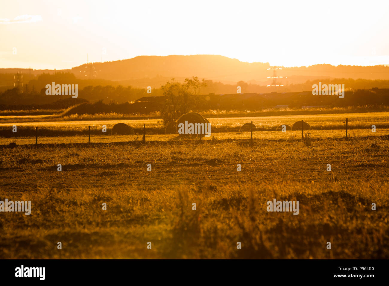 Candren road sunset candren farm hi-res stock photography and images ...