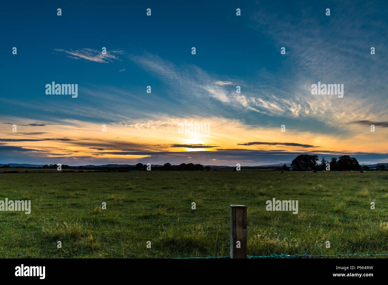 Candren road sunset candren farm hi-res stock photography and images ...