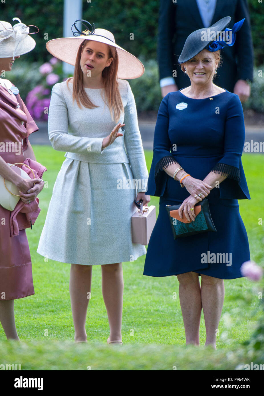 Princess Beatrice with her mother The Duchess of York welcome Her ...