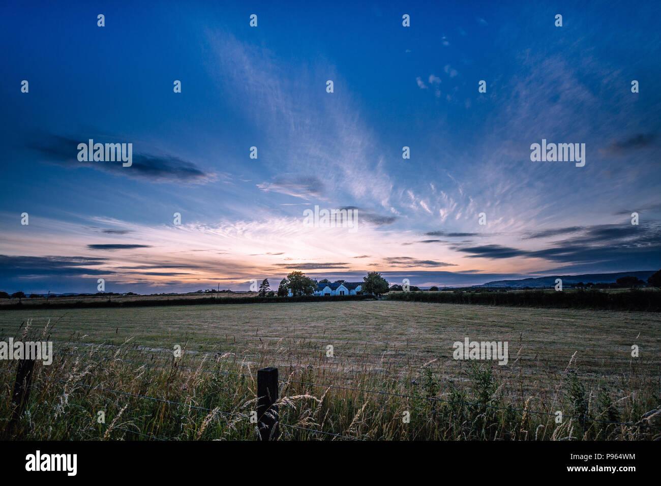 Candren road sunset candren farm hi-res stock photography and images ...