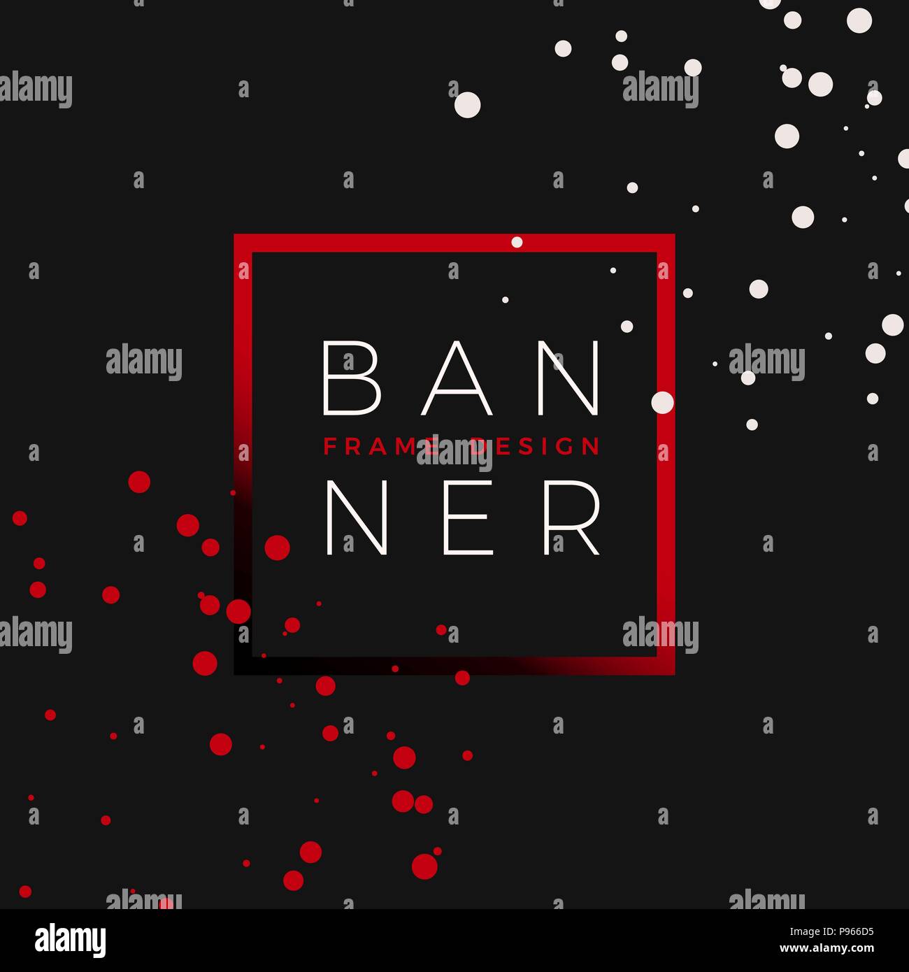 Promo poster color gift Stock Vector Images - Alamy