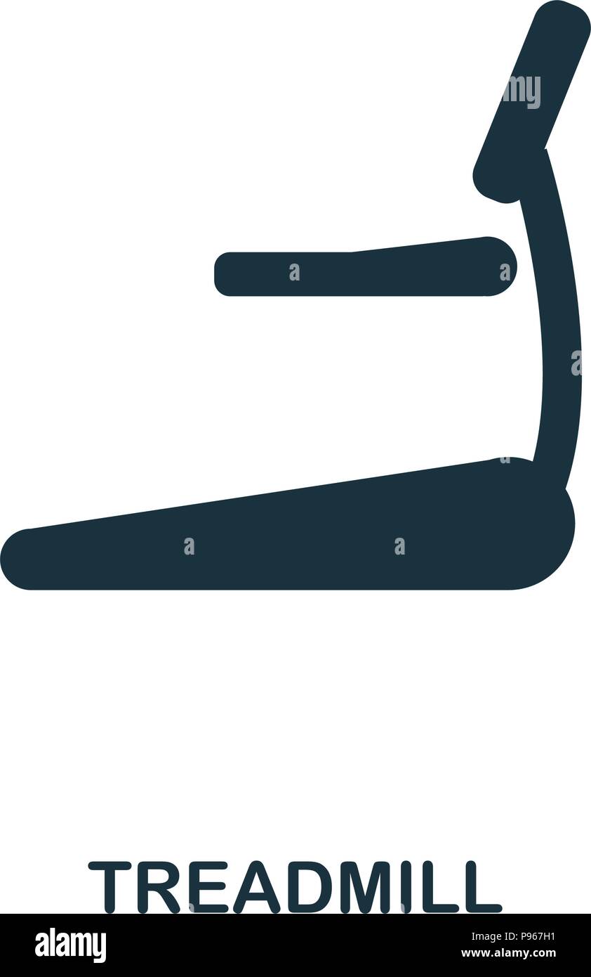 Man running treadmill premium Stock Vector Images - Alamy