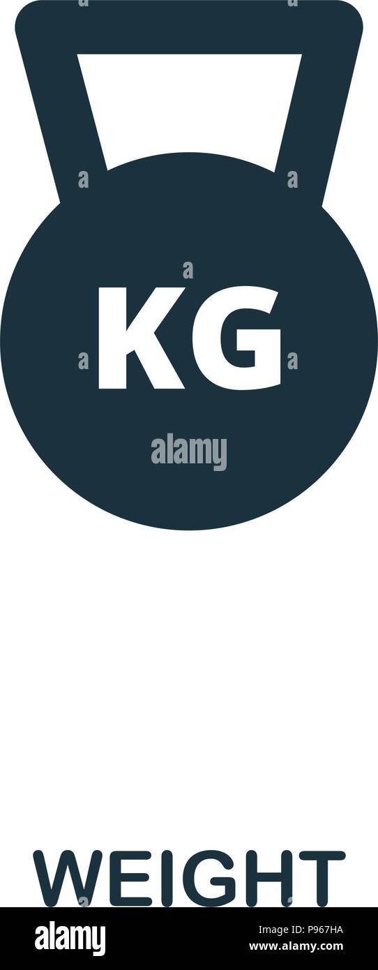 Weight icon. Premium style icon design. UI. Illustration of weight icon ...