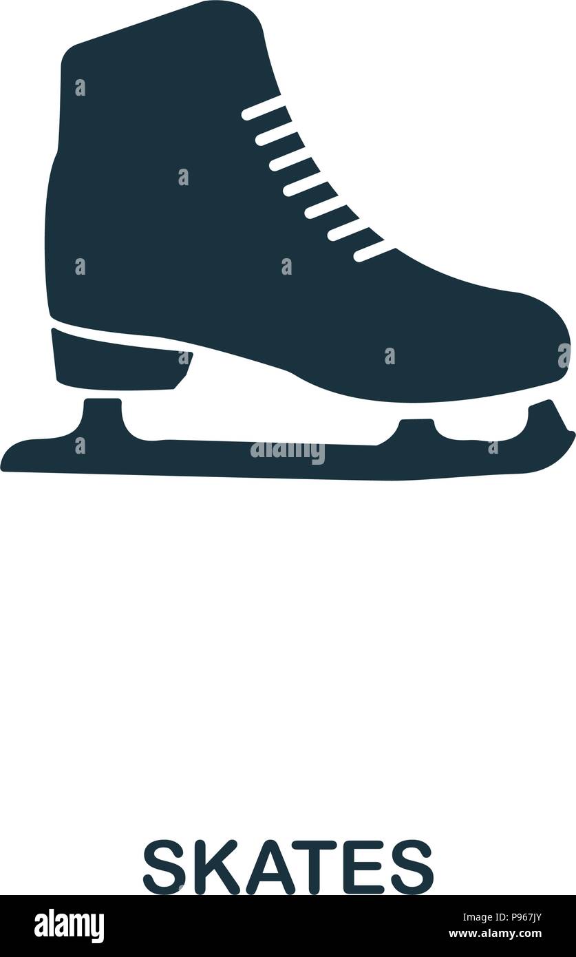 Ice skating pictogram icon hi-res stock photography and images - Alamy