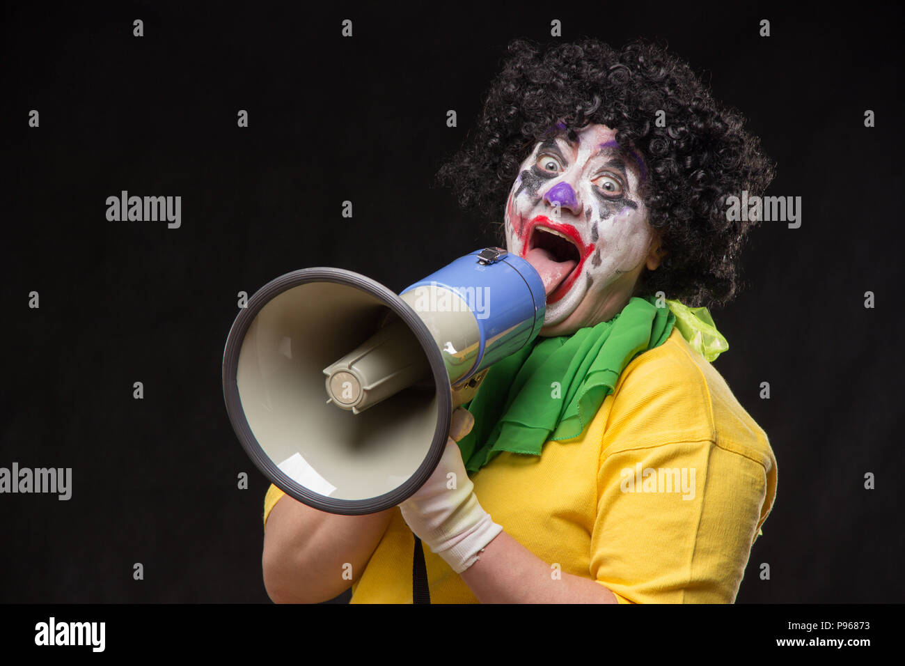 Evil speaker hi-res stock photography and images - Alamy