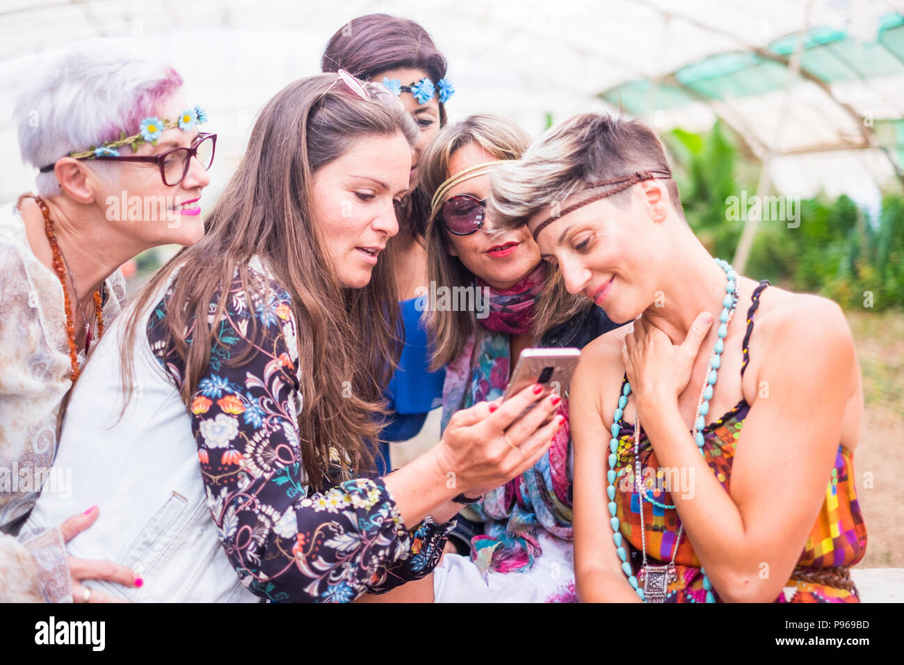 Aged hippies hi-res stock photography and images - Alamy