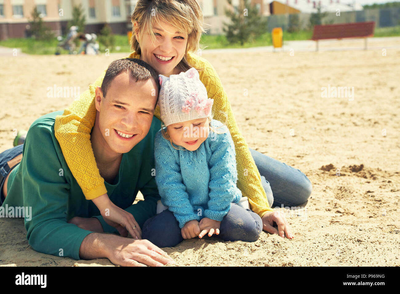 Family recreation outdoors hi-res stock photography and images - Alamy