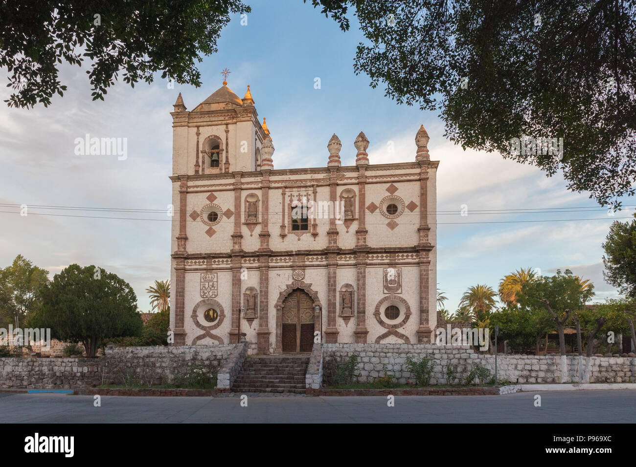 Village of San Ignacio, Baja California, Mexico Stock Photo - Alamy