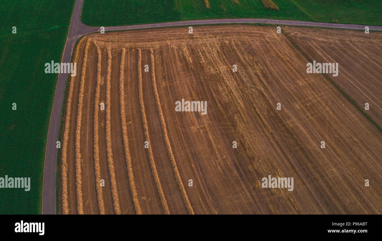 Wheat field aerial hi-res stock photography and images - Alamy