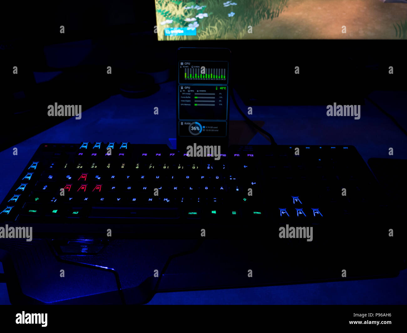 Rgb pc setup hi-res stock photography and images - Alamy