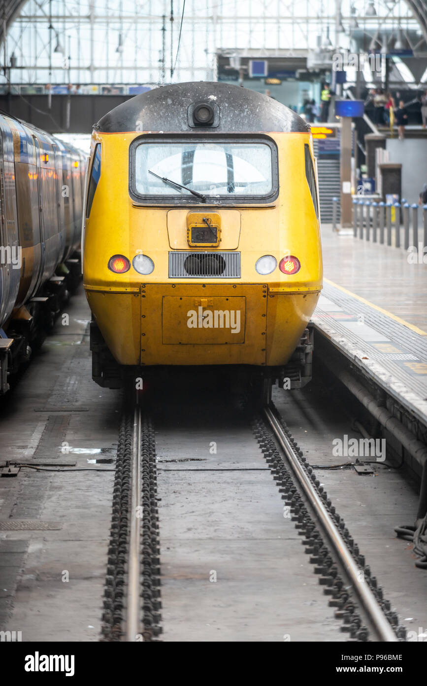 Network Rail's New Measurement Train, known as the Flying Banana, at ...