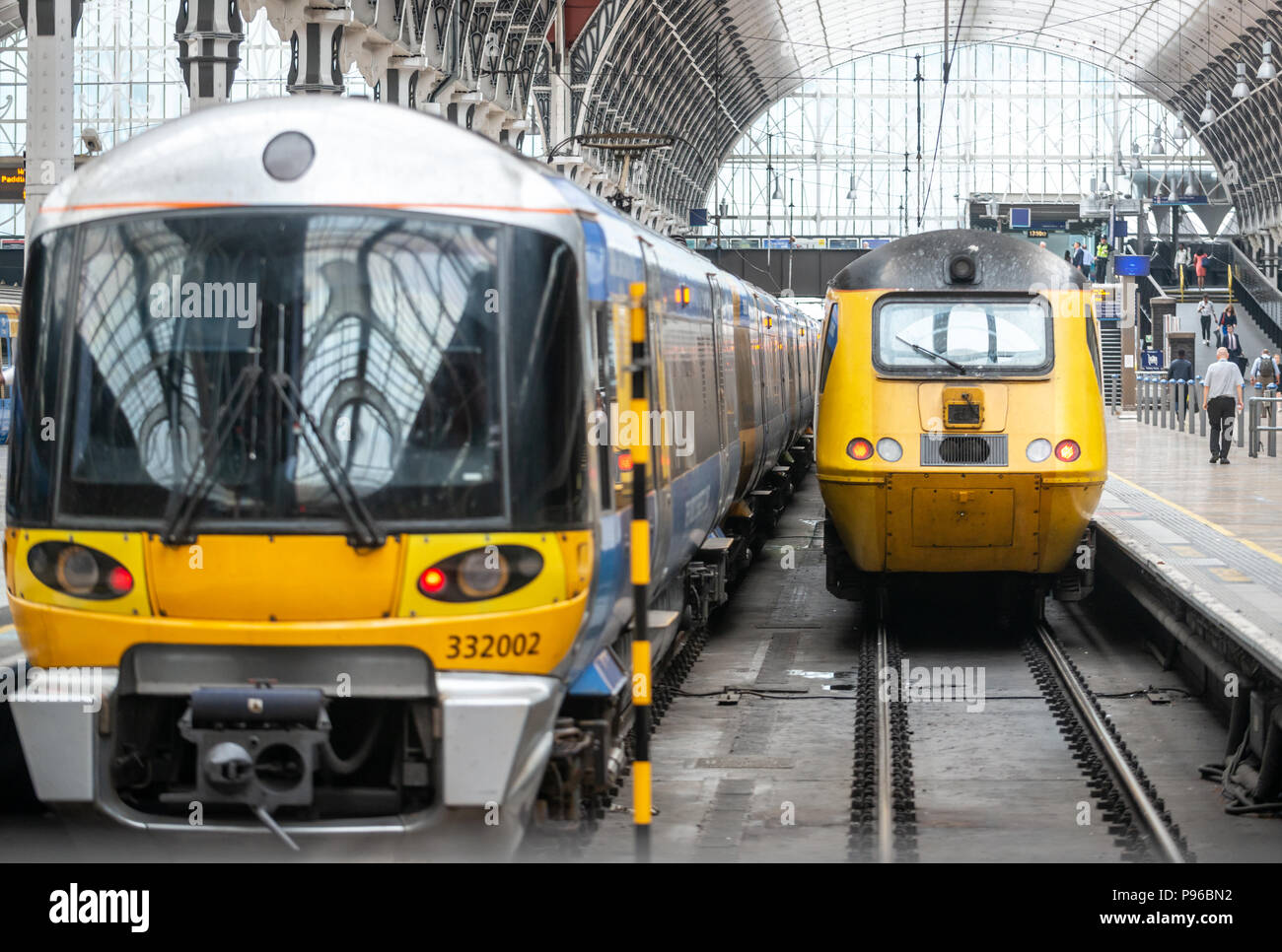 Network Rail's New Measurement Train, known as the Flying Banana, at ...