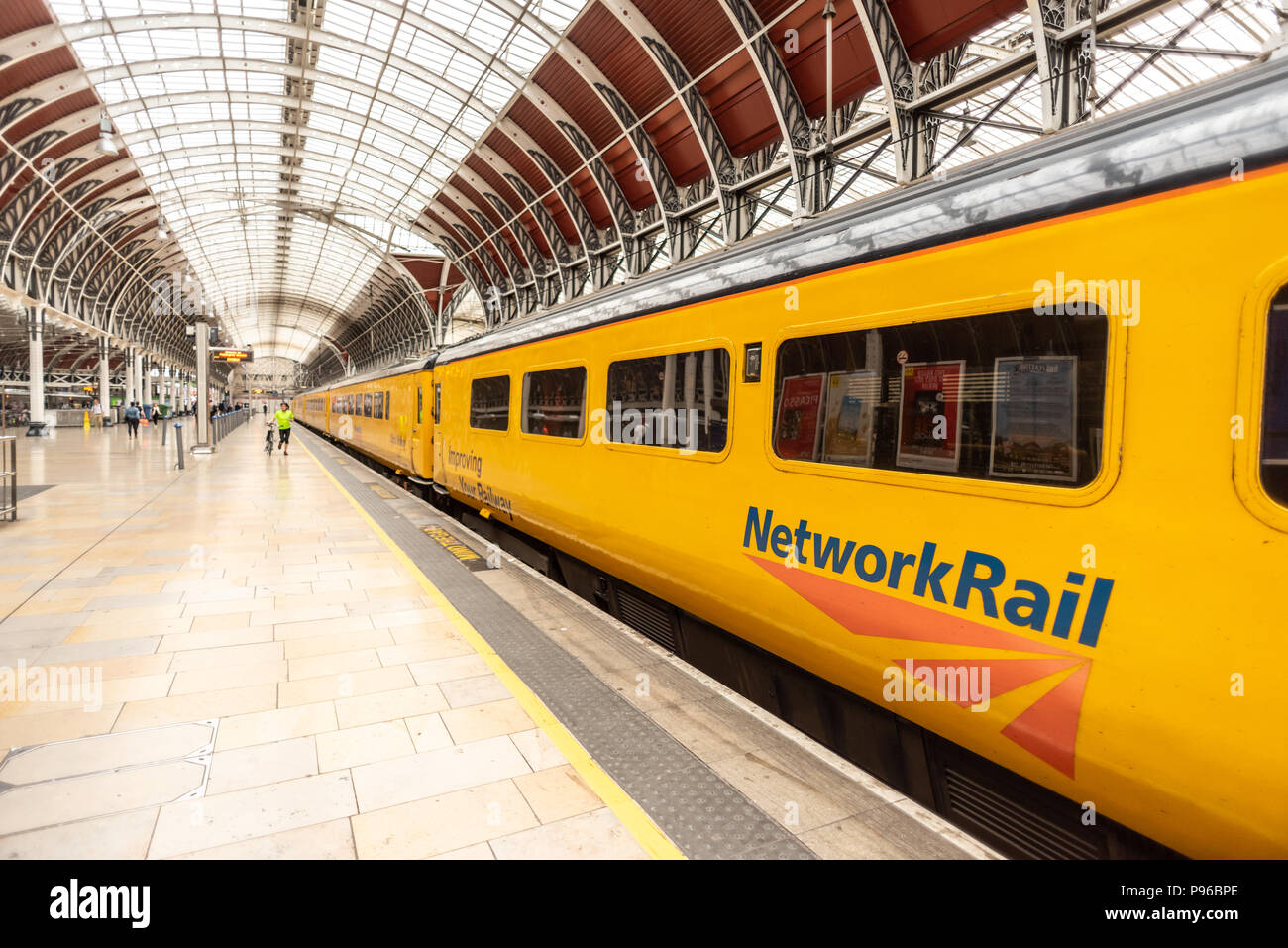Network Rail's New Measurement Train, known as the Flying Banana, at ...