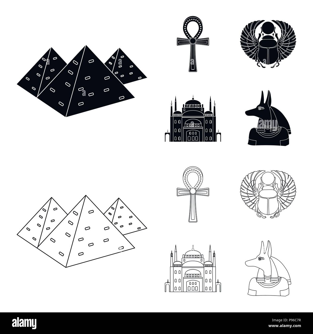 Anubis Vector Vectors Stock Photos & Anubis Vector Vectors Stock Images ...