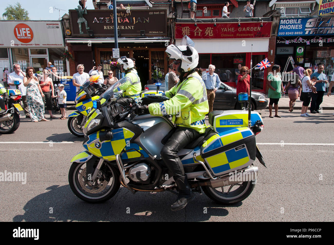 Police escorting hi-res stock photography and images - Alamy
