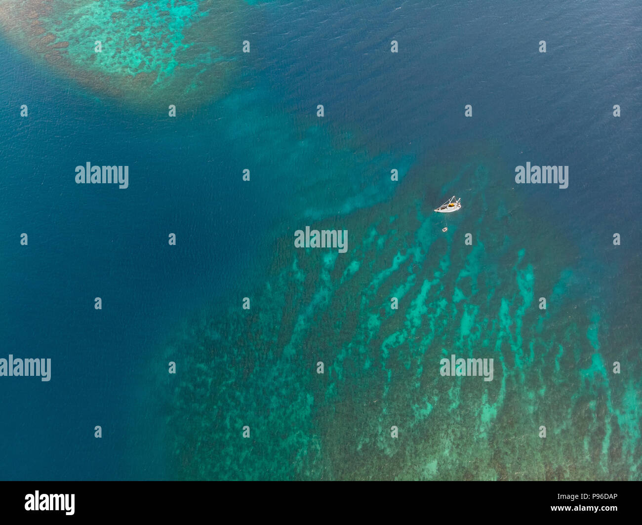 Reef coral aerial caribbean hi-res stock photography and images - Alamy