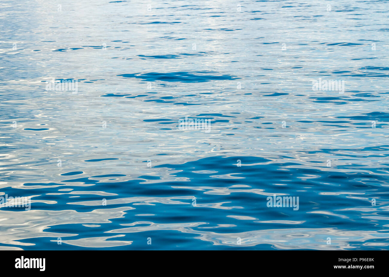 blue water surface background Stock Photo - Alamy