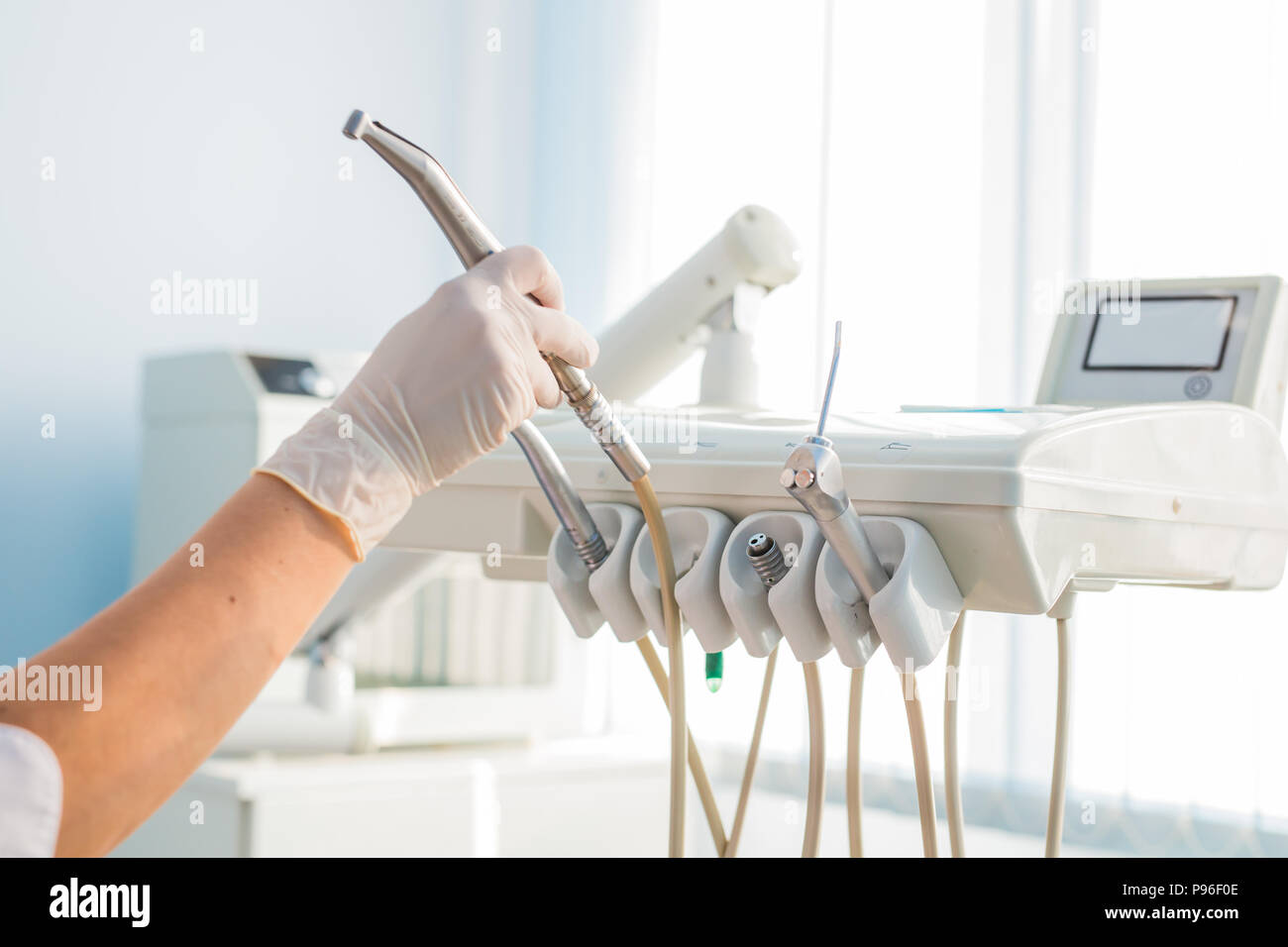 Dental health care concept background - Different stomatology ...