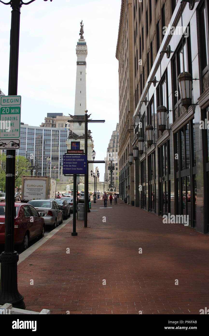 Indianapolis history street hi-res stock photography and images - Alamy