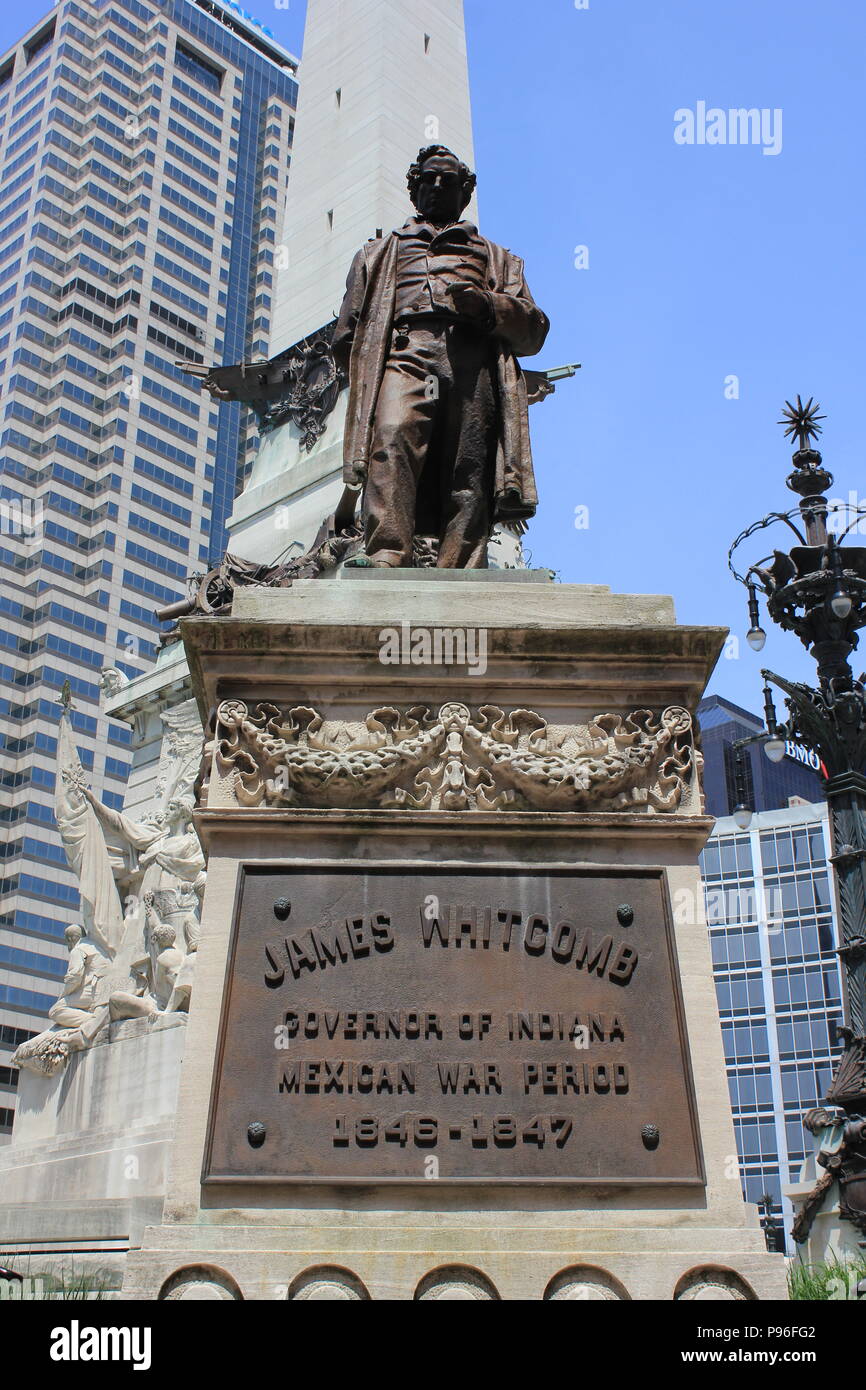 James Whitcomb, Governor of Indiana during the Mexican War Period, at ...